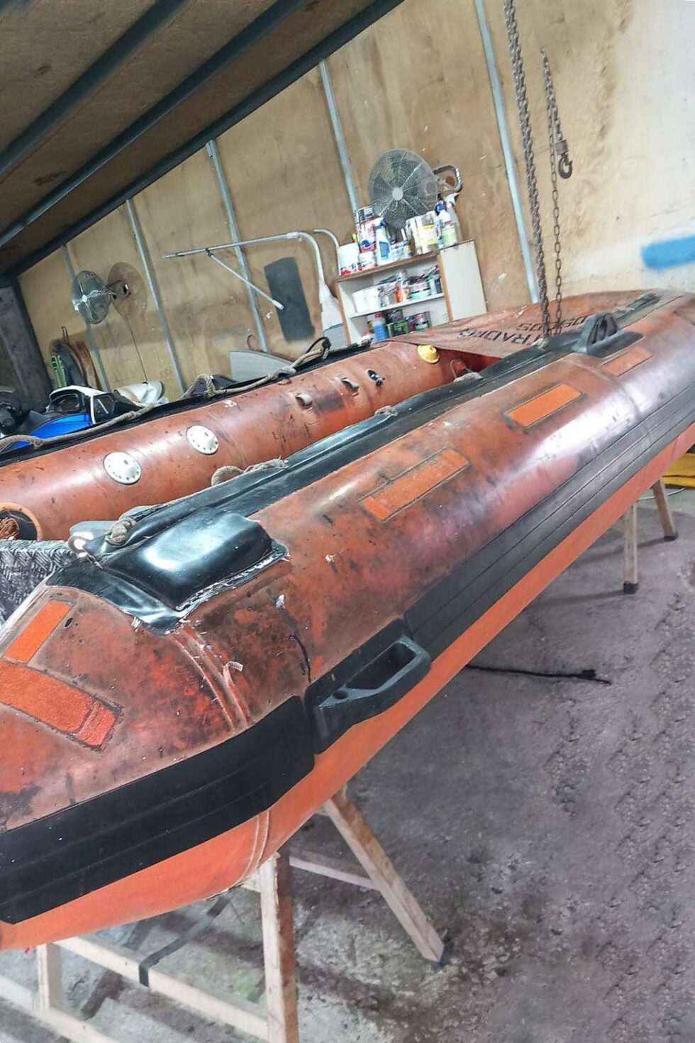Repairs of Lifeboats (FRP & Inflatable) - Navaltech